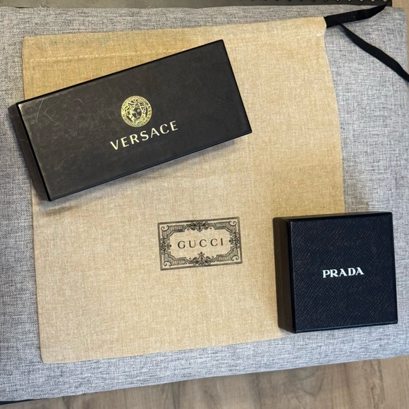 Versace | Accessories | Versace Box Prada Box Gucci Dusty | Poshmark